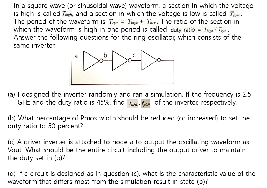 Solved In a square wave (or sinusoidal wave) waveform, a | Chegg.com