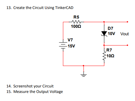 Solved 10. Create the Schematic Shown below C1 HE 0.1uF D1 | Chegg.com