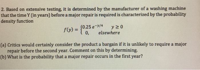 Solved Based on extensive testing, it is determined by the | Chegg.com