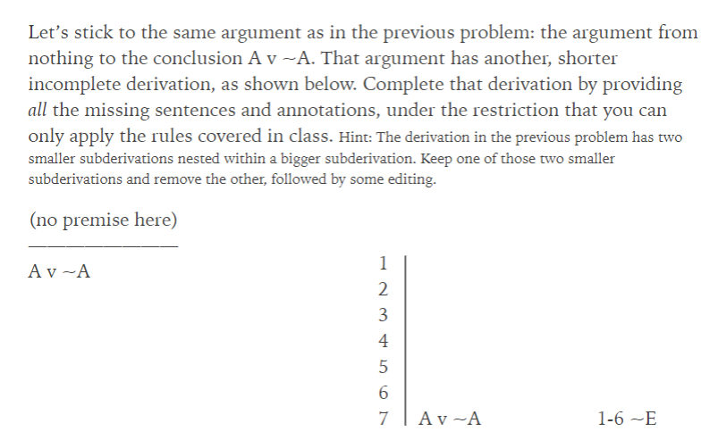 Let's stick to the same argument as in the previous | Chegg.com
