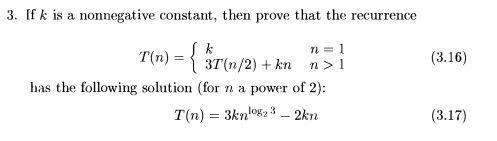 Solved 3. If k is a nonnegative constant, then prove that | Chegg.com