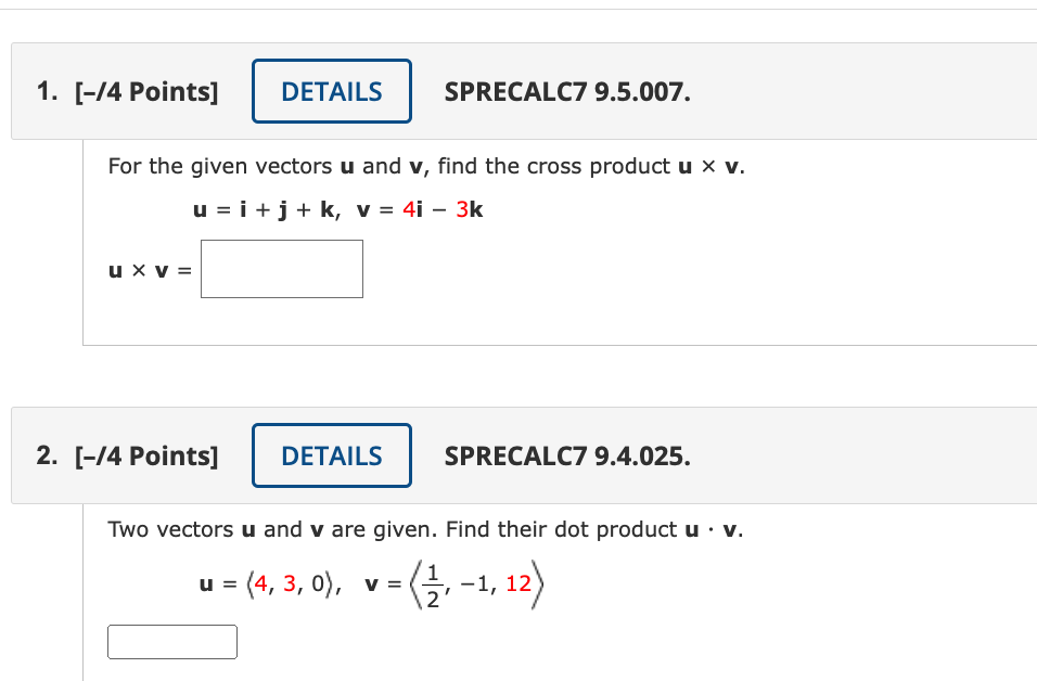 [Solved]: For the given vectors ( mathbf{u} ) and ( m