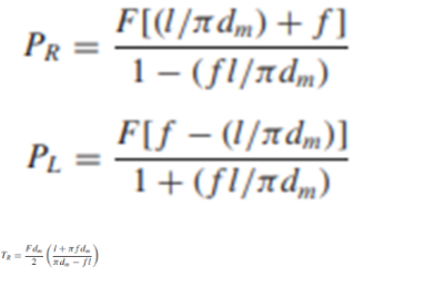 Solved Design a power screw mechanism which driven by | Chegg.com
