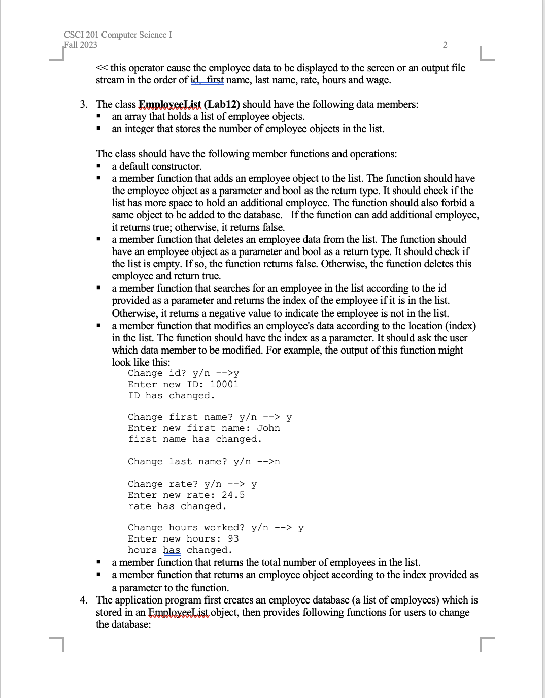 Requirements 1. Design two classes to solve this | Chegg.com