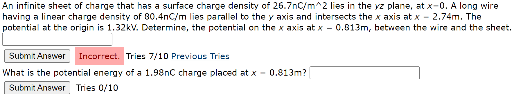 Solved An infinite sheet of charge that has a surface charge | Chegg.com
