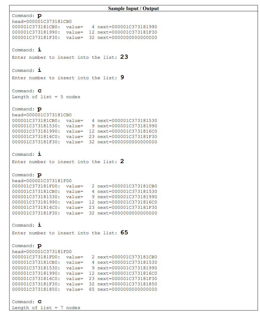 Solved Class Specification File (IntList.h) In the IntList.h | Chegg.com