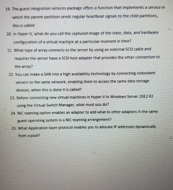 Solved ITN 200 Mid Term Study Guide 1. What command enables | Chegg.com