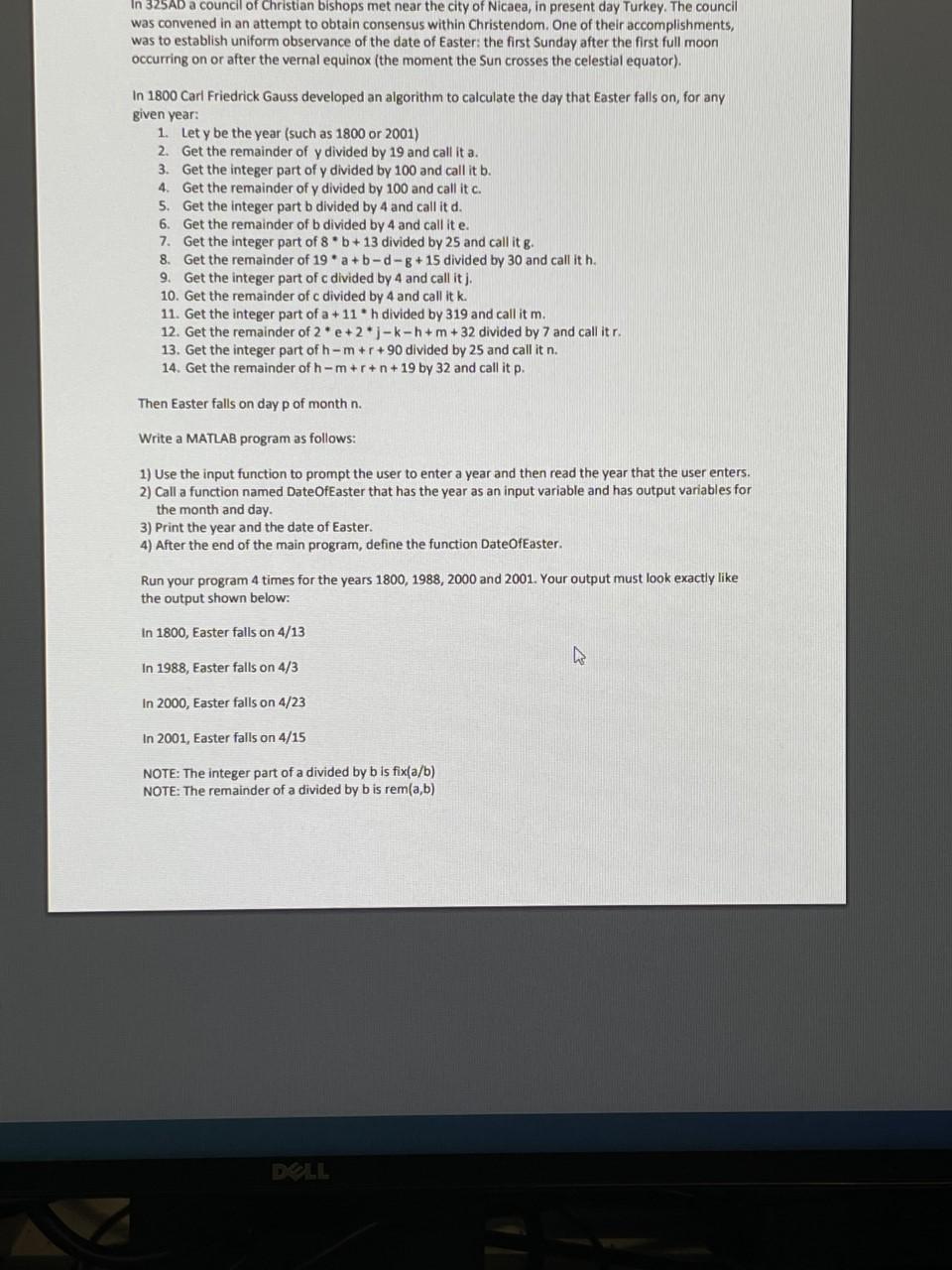 Solved In 325AD a council of Christian bishops met near the | Chegg.com