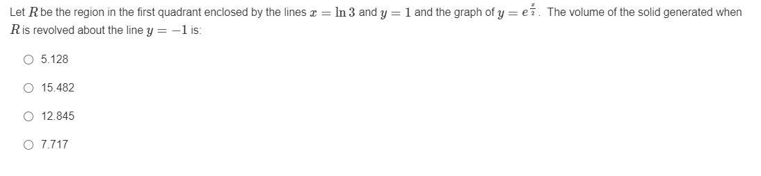 Solved Let R be the region in the first quadrant enclosed by | Chegg.com