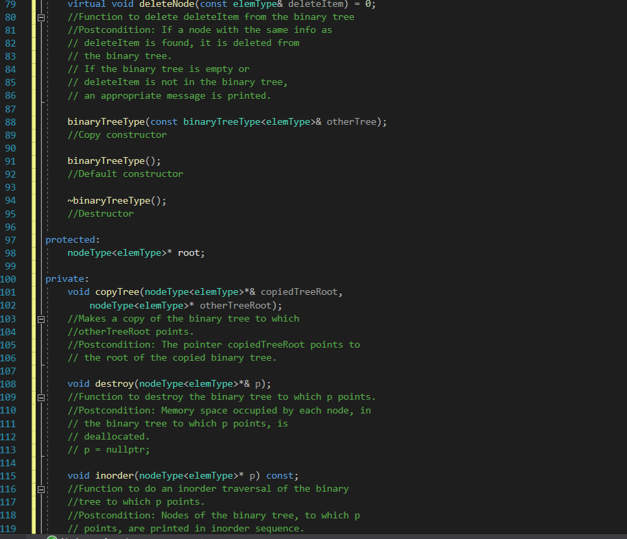 Write the definition of the function, nodeCount, that | Chegg.com