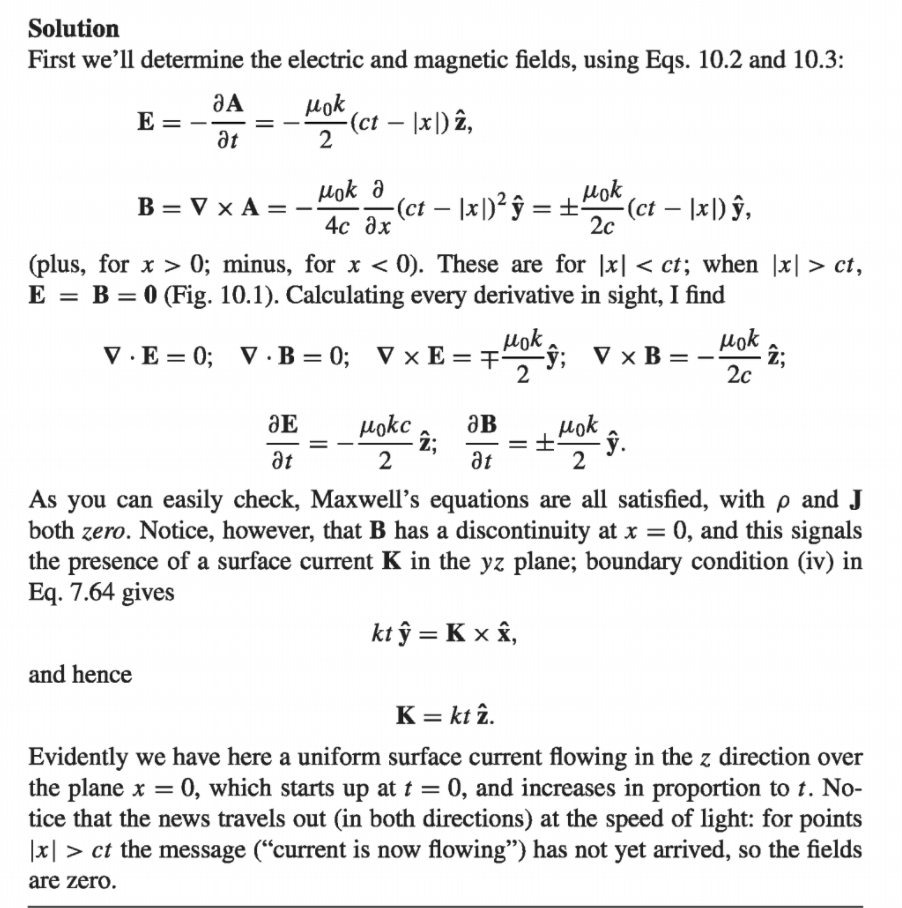 Solved 1. Calculate the Poynting vector S and the energy | Chegg.com