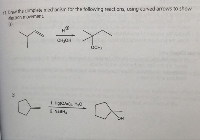 Solved Draw the complete mechanism for the following | Chegg.com