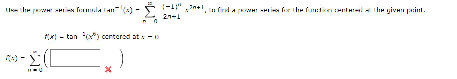 Solved Use the power series formula for In(1-x) = 2 = 2x", | Chegg.com