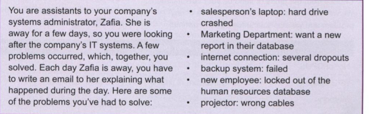 Solved Read the scenario You are assistants to your | Chegg.com