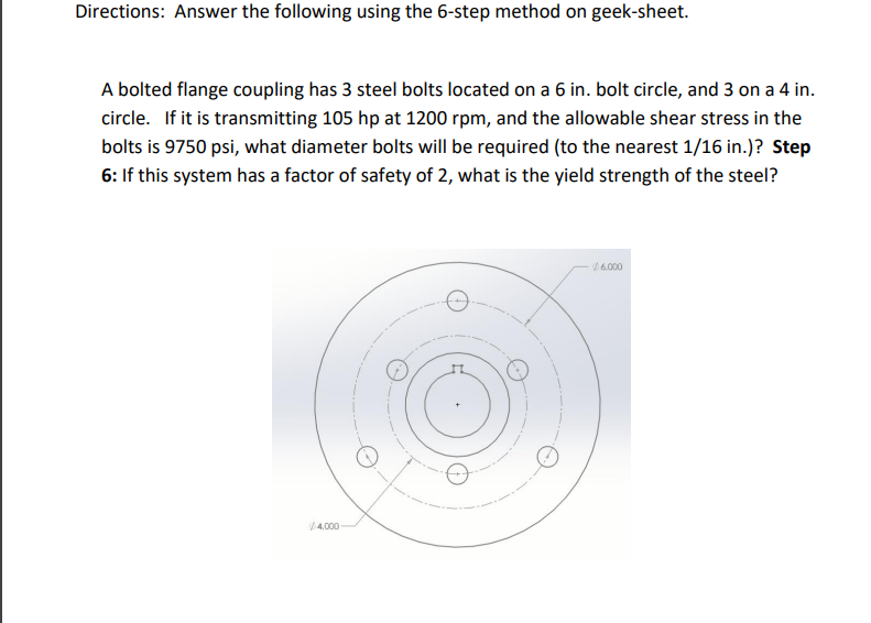 Solved Directions: Answer the following using the 6-step | Chegg.com