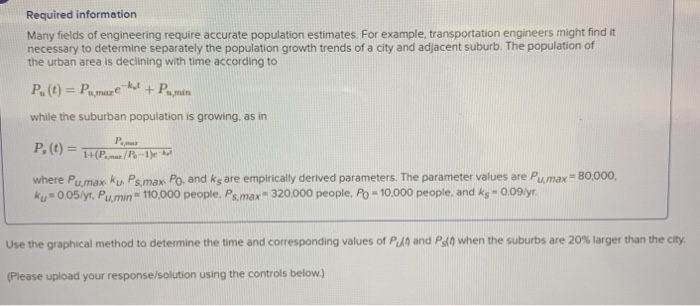 Solved Required information Many fields of engineering | Chegg.com