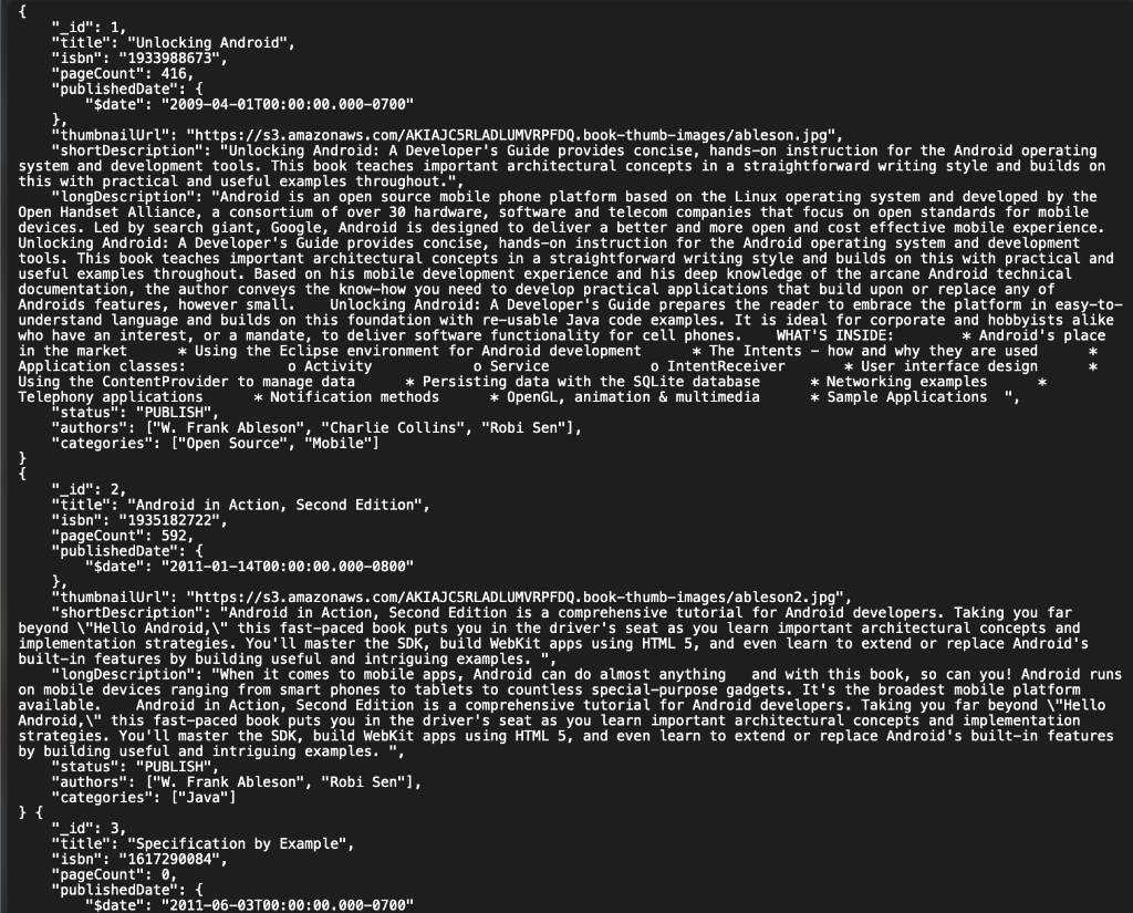 Solved Create a DynamoDB table called Books with _id as the | Chegg.com