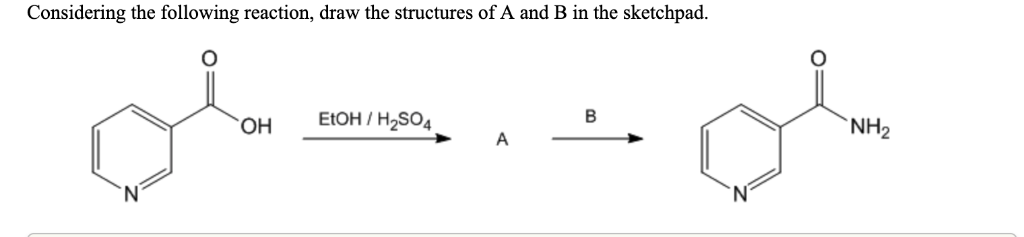 Solved Considering the following reaction, draw the | Chegg.com