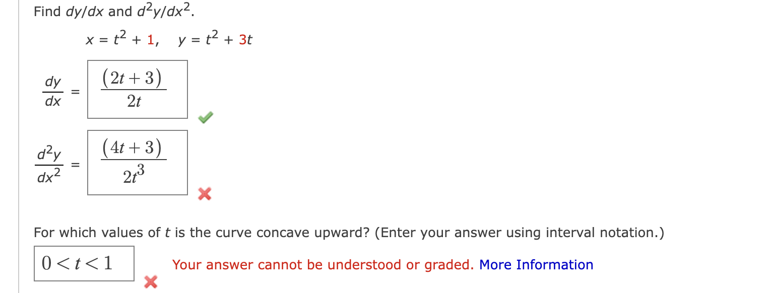 Solved Find dy/dx and d2y/dx2. | Chegg.com