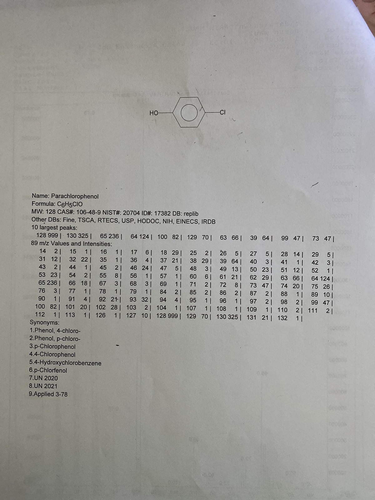Given the structure and the formula, label the peaks | Chegg.com