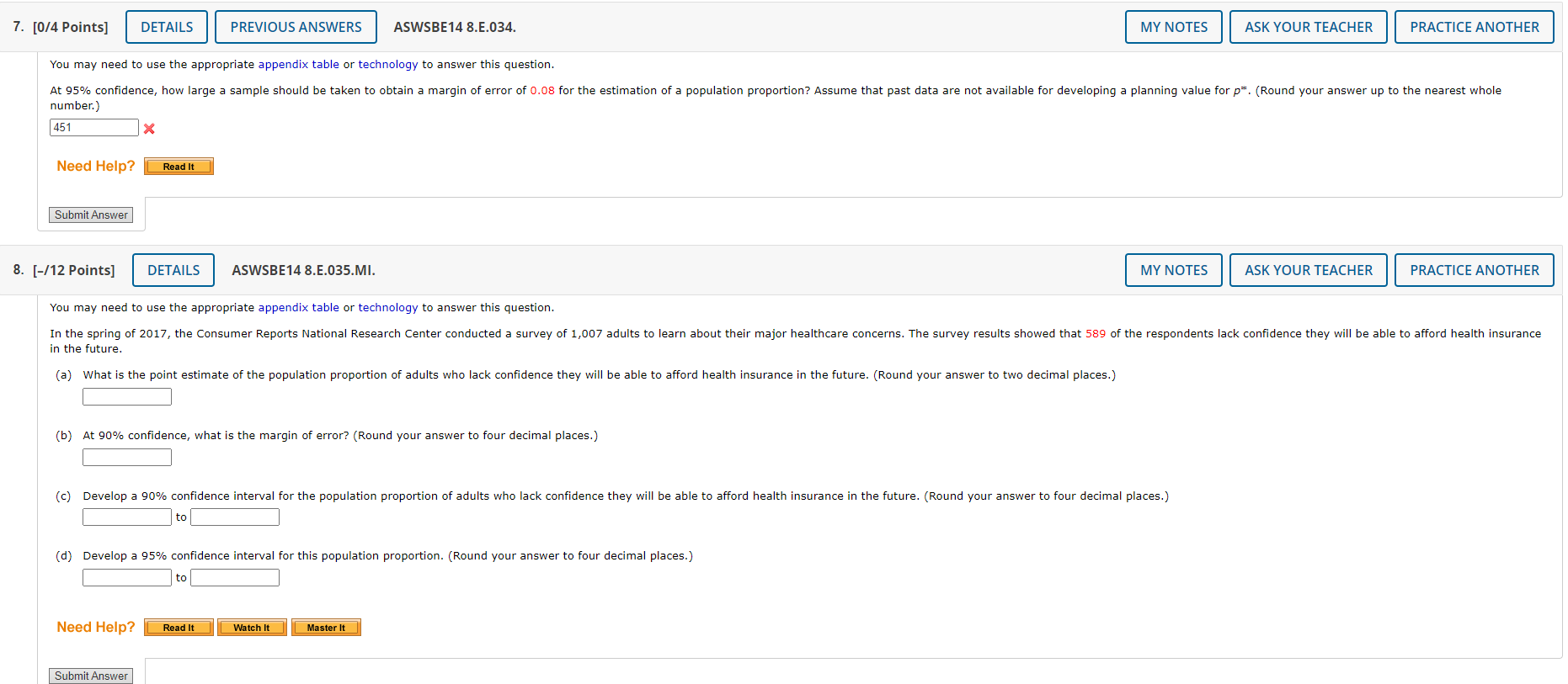 Solved You may need to use the appropriate appendix table or | Chegg.com