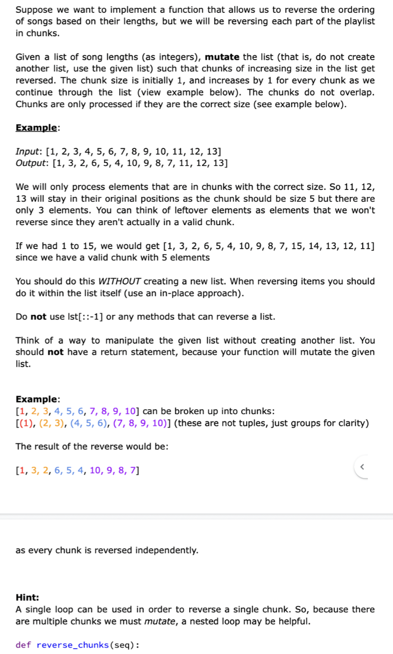 Solved Suppose we want to implement a function that allows | Chegg.com