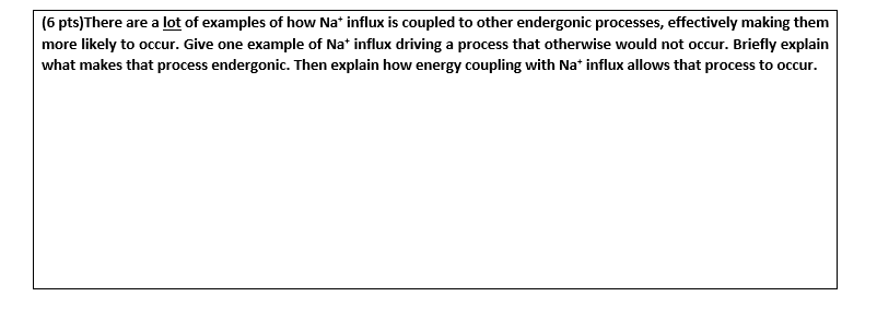 Solved (6 pts)There are a lot of examples of how Nat influx | Chegg.com