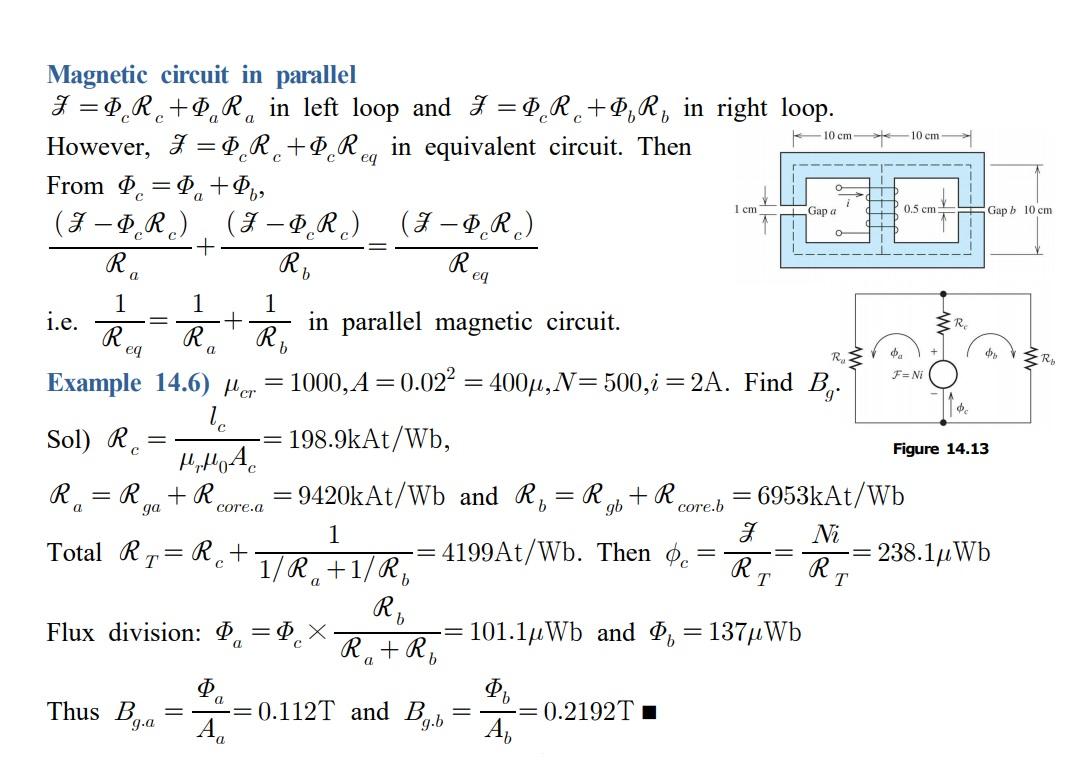 Solved 10cm 10 cm Gap --FETT- 0.5 cm Gap b 10 cm In Example | Chegg.com