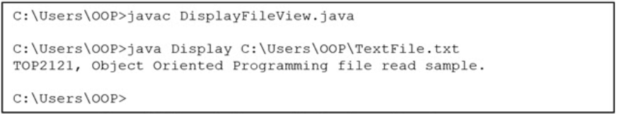 Solved Construct a Java class, namely, FileView which takes | Chegg.com