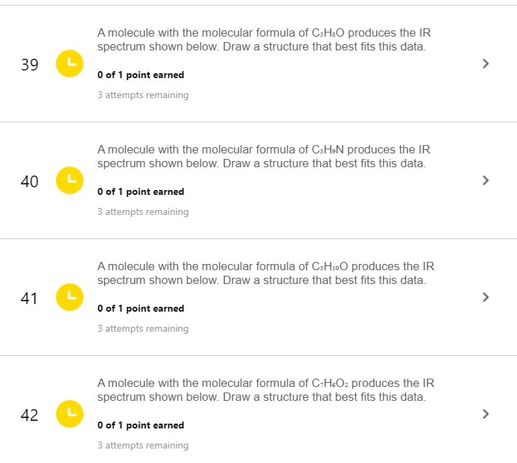 A molecule with the molecular formula of CsH:O | Chegg.com