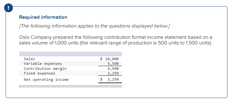 Solved 13) Using the degree of operating leverage, what is | Chegg.com