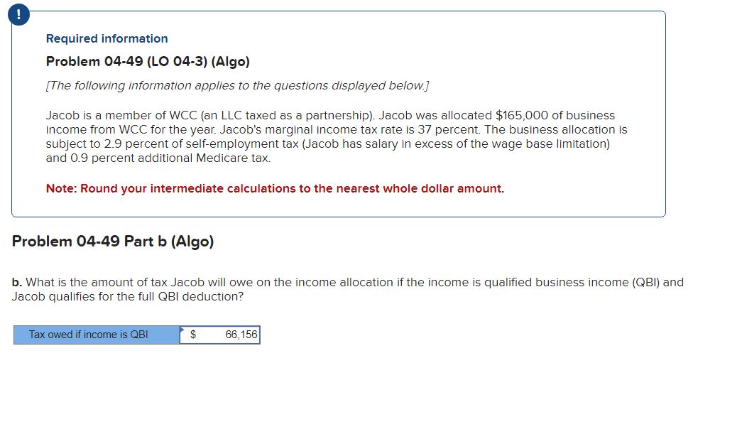 Solved Required information Problem 04-49 (LO 04-3) (Algo) | Chegg.com Solved Required information Problem 04-49 (LO 04-3) (Algo) | Chegg.com
