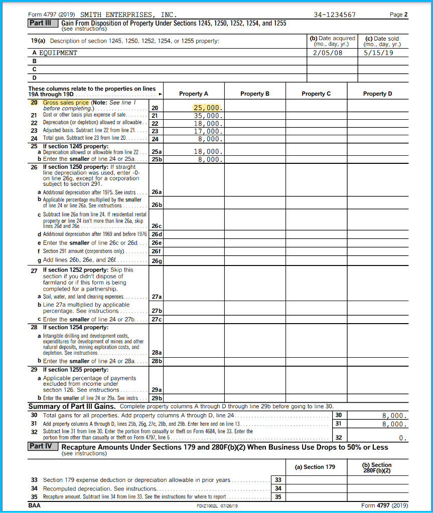 BAA For Paperwork Reduction Act Notice, see separate | Chegg.com
