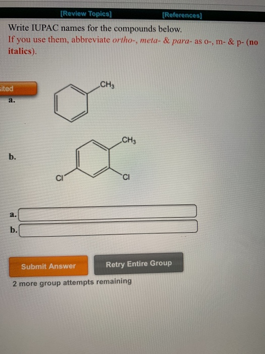Solved Review Topics] References Draw the structure of | Chegg.com