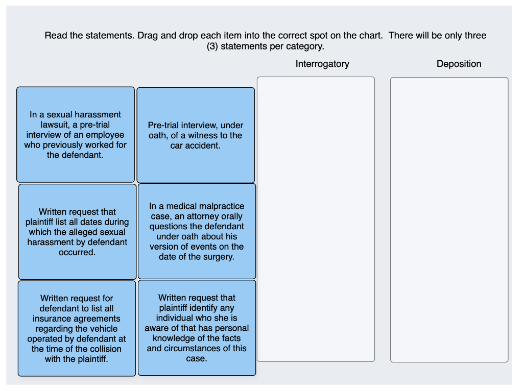 Solved: Read the statements. Drag and drop each item into Solved: Read the statements. Drag and drop each item into