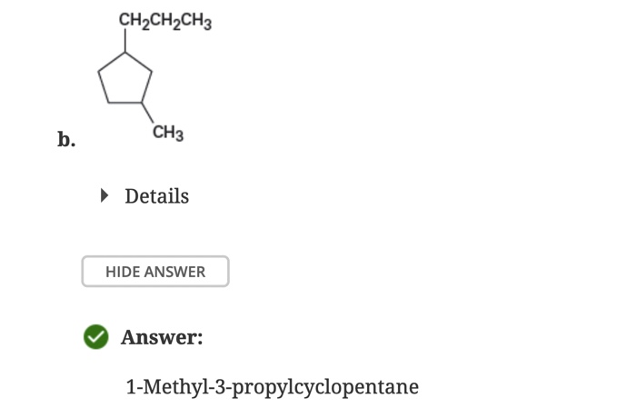 Solved How is this correct? Shouldnt propyl be number 1 | Chegg.com