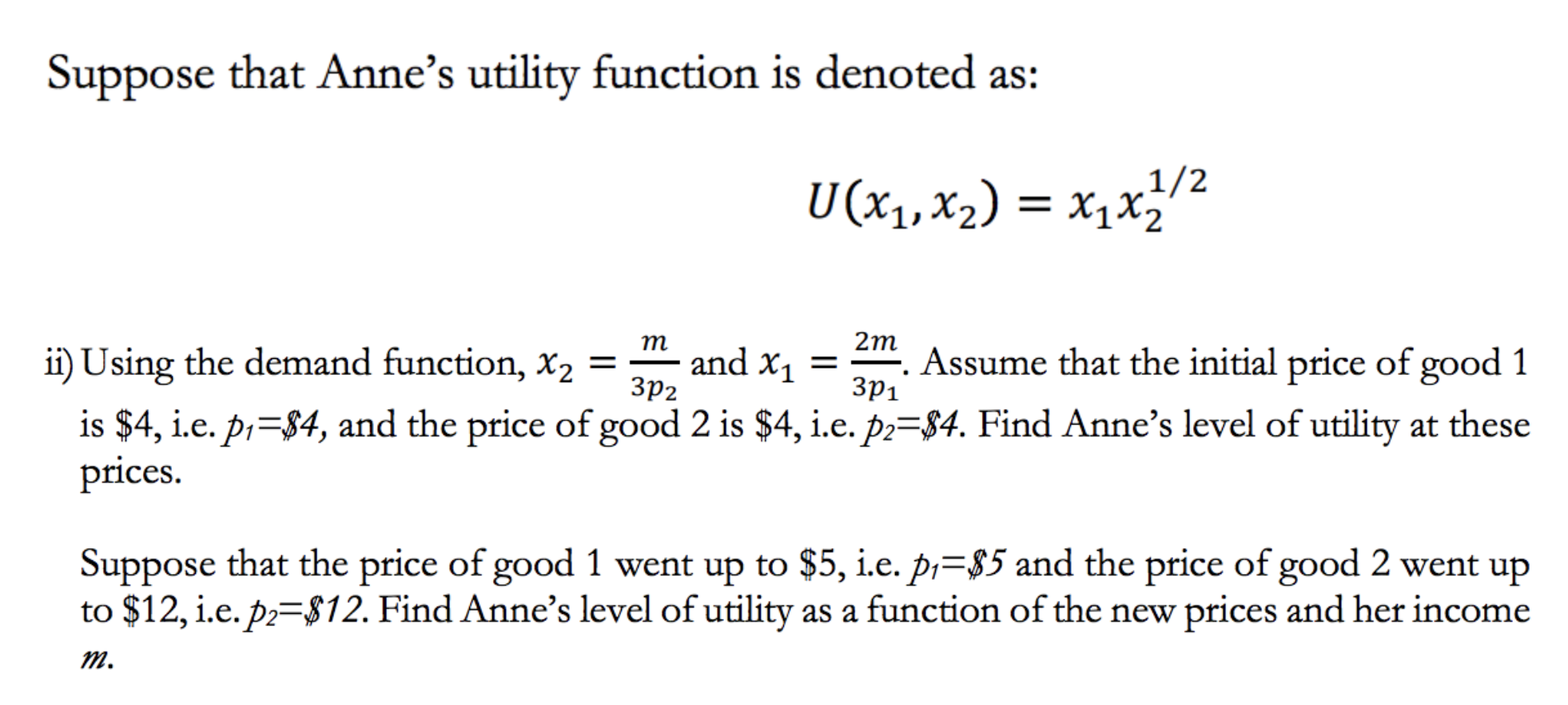 Calculate her equivalent variation is it different to | Chegg.com