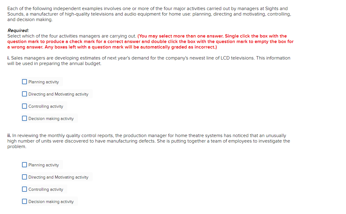 Solved Each of the following independent examples involves | Chegg.com