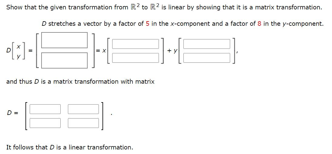 Solved Let TA : R2 → R3 be the matrix transformation | Chegg.com