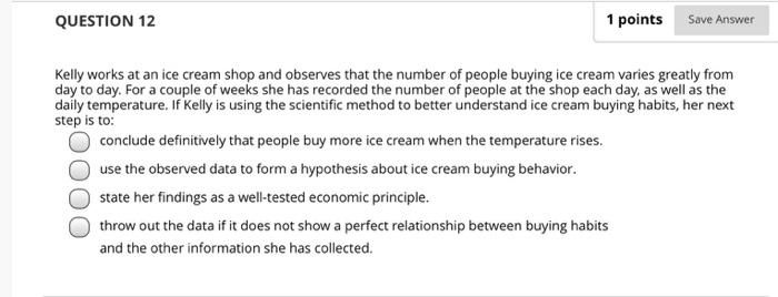 Solved QUESTION 12 1 points Save Answer Kelly works at an | Chegg.com Solved QUESTION 12 1 points Save Answer Kelly works at an | Chegg.com
