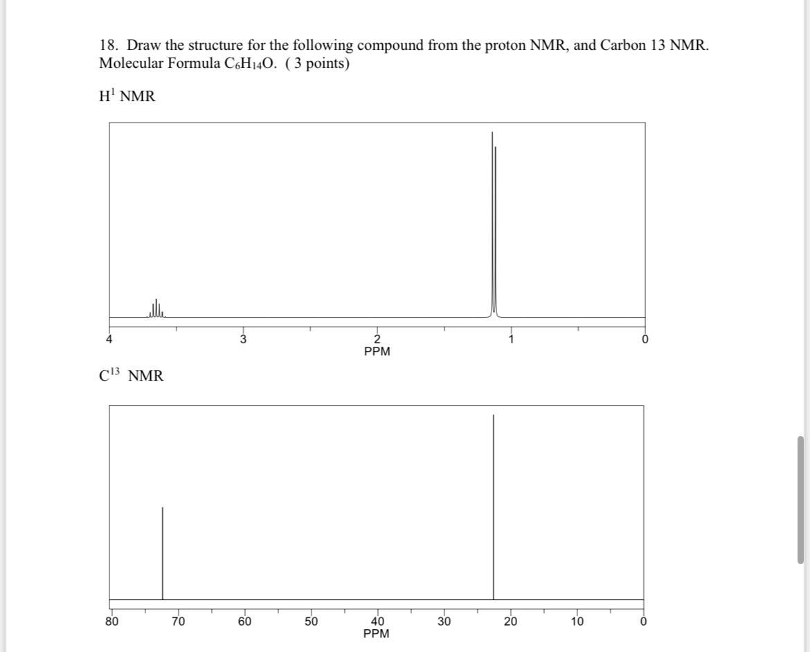 Solved 18. Draw the structure for the following compound | Chegg.com