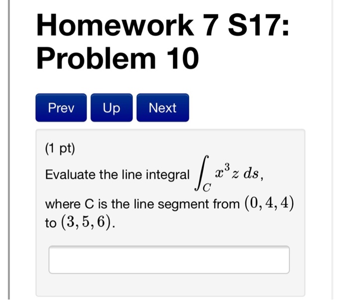 Solved Evaluate the line integral integral_C x^3 z ds, where | Chegg.com