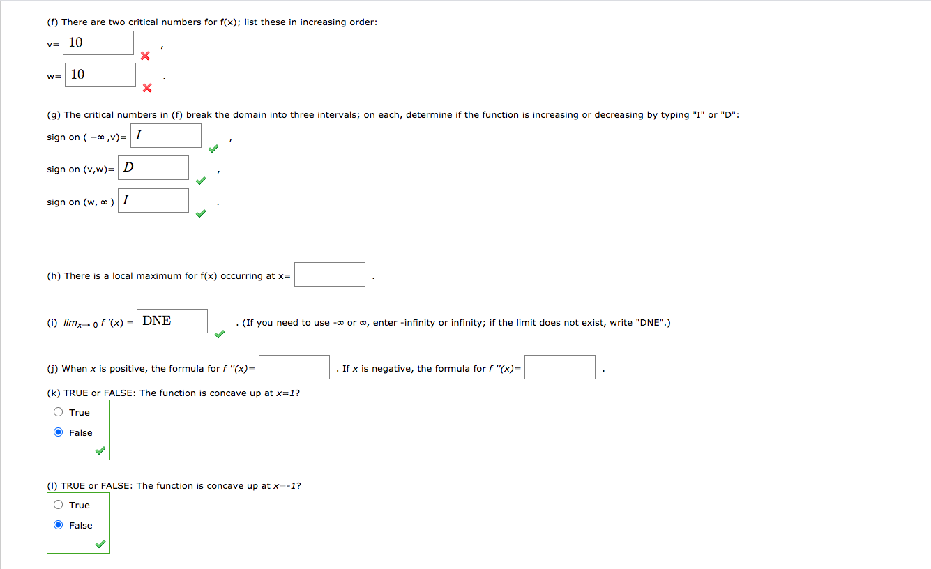 Solved Question For this problem, consider the function | Chegg.com