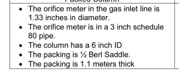 use the first line of wet column data , given info | Chegg.com