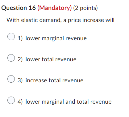 Solved Question 16 (Mandatory) (2 points) With elastic | Chegg.com