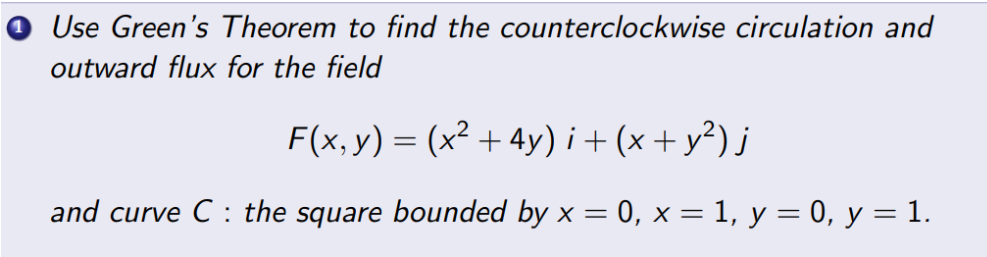Solved Use Green's Theorem to find the counterclockwise | Chegg.com