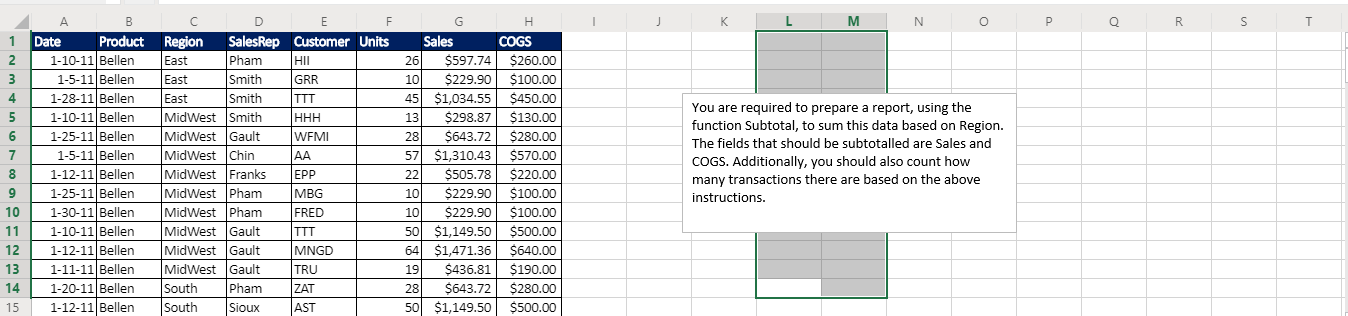 Solved PLEASE I NEED HELP WITH MY EXCEL ASSIGNMENT . IF YOU | Chegg.com