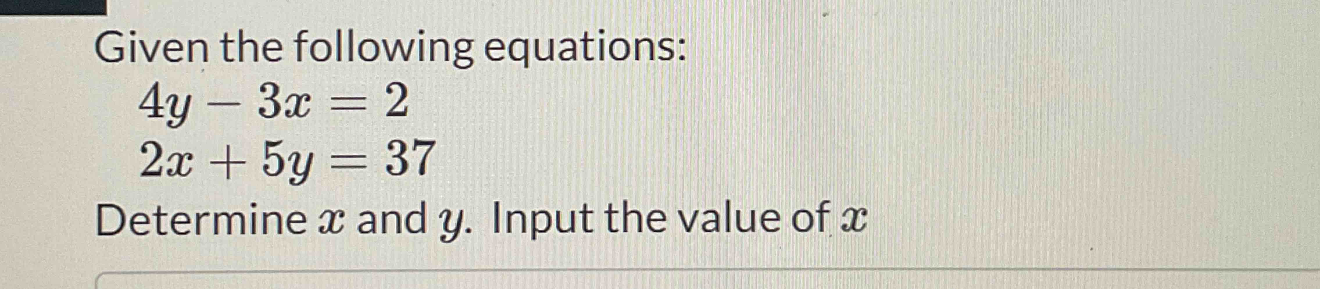Solved Given the following | Chegg.com