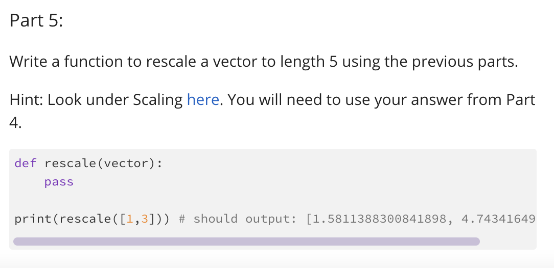Solved use part 4 to solve part 5 And here is part 4: | Chegg.com