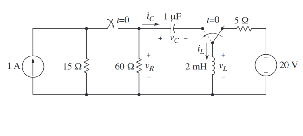 Solved The following questions pertain to the circuit shown | Chegg.com